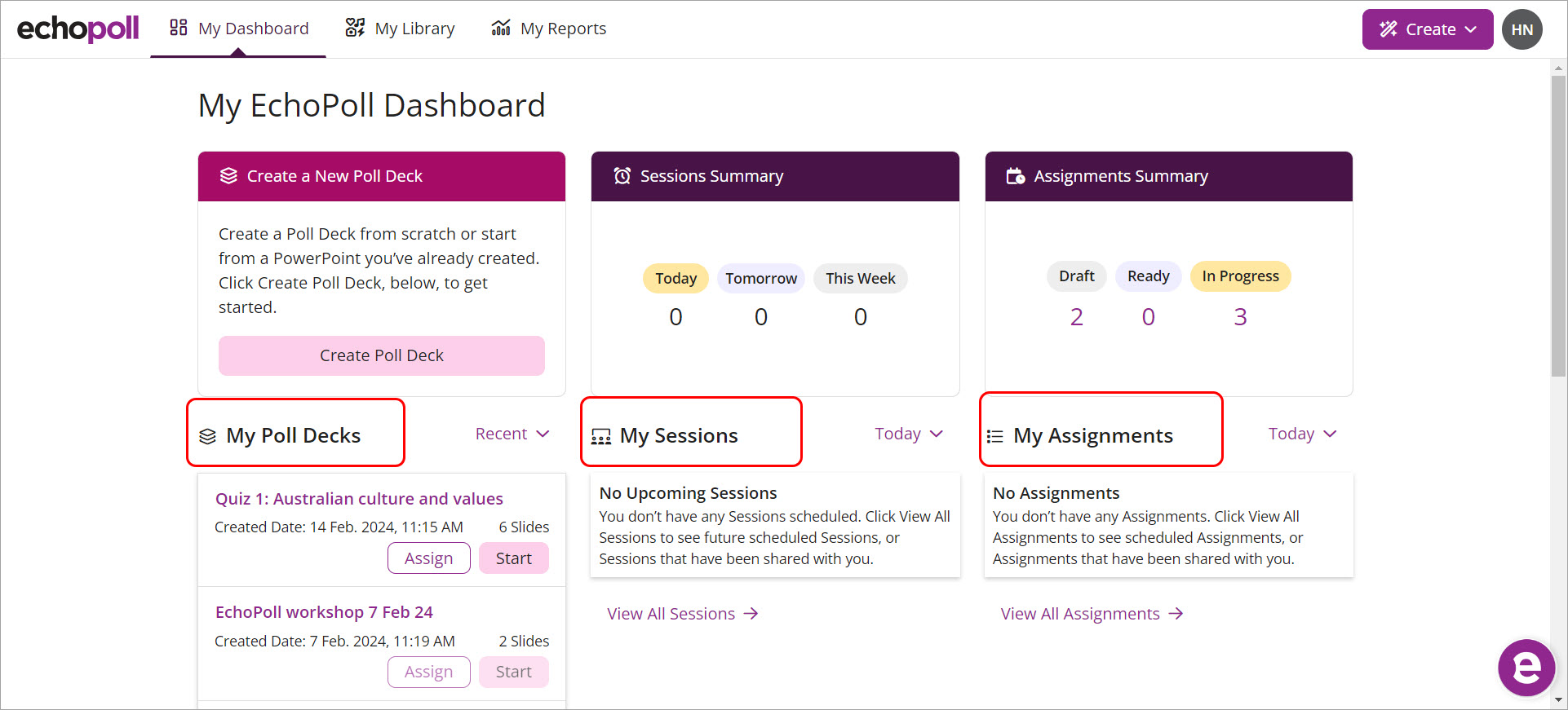 EchoPoll - Web environment (Ultra) - eLearning - University of Queensland